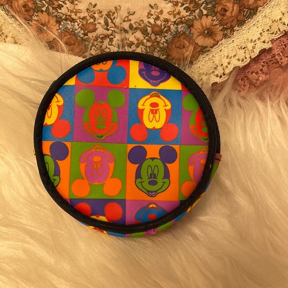 Disney | Bags | Disney Mickey Mouse Coin Purse Round | Poshmark
